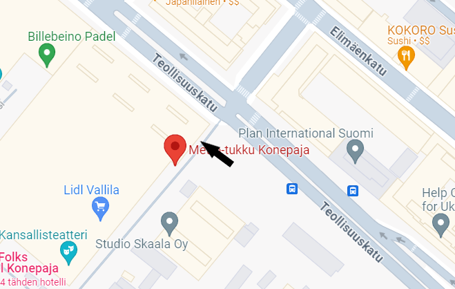 Tervetuloa Metro-tukku Konepajalle