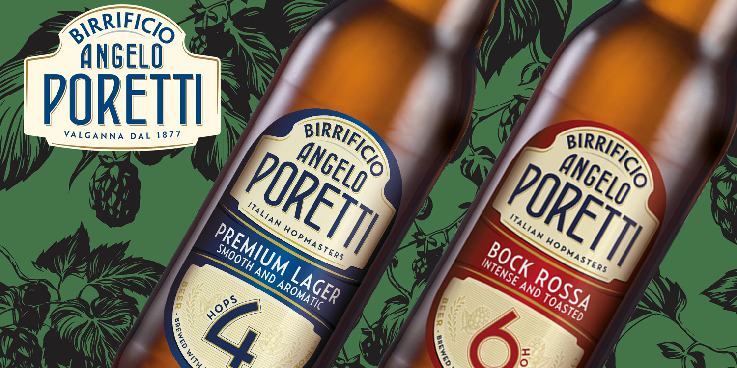 Huippuoluet Italiasta: Poretti 4 Luppoli ja Poretti 6 Bock Rossa